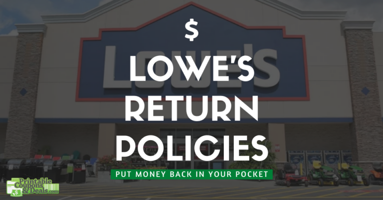 2022 Lowe's Return Policies All Shoppers Need To Know