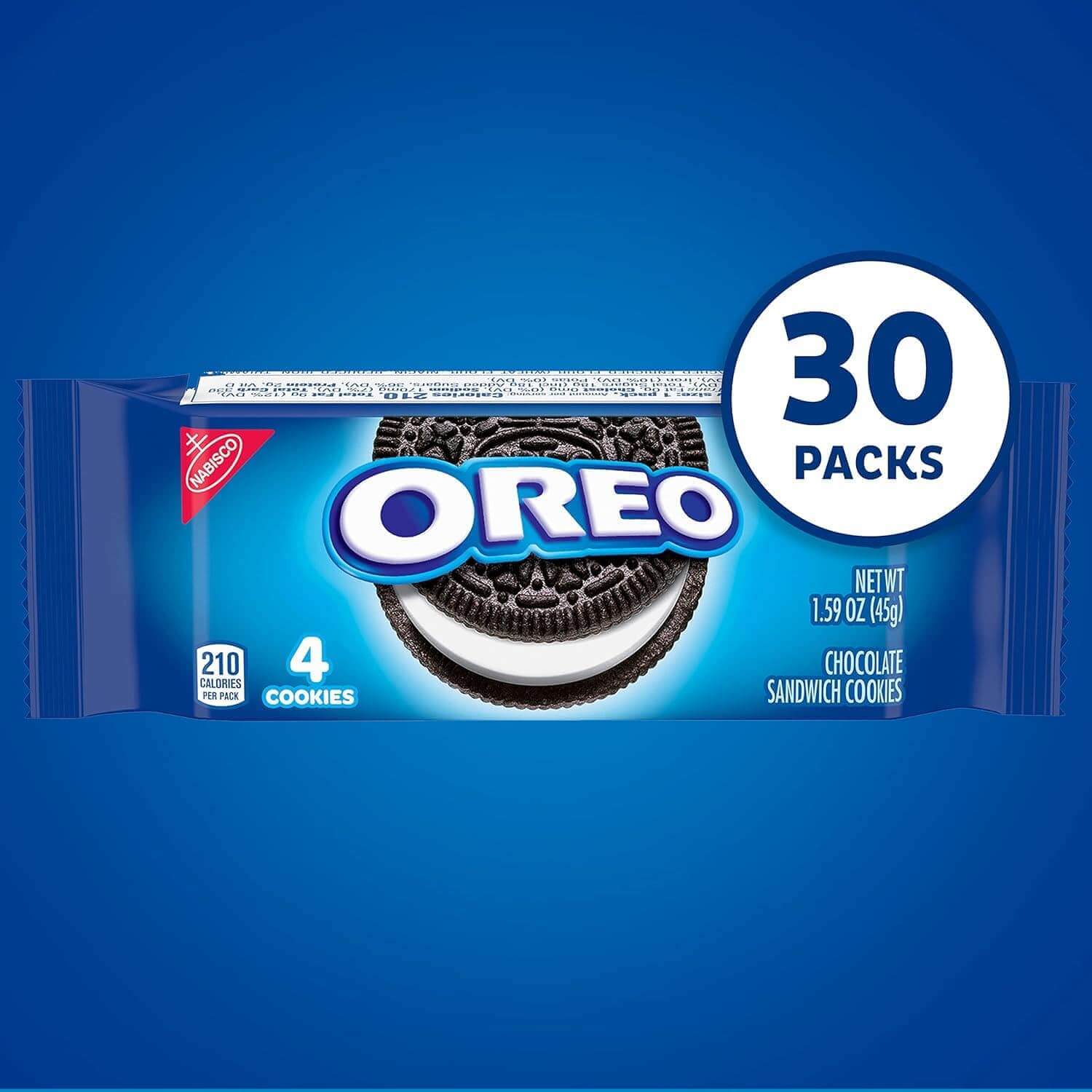 OREO Chocolate Sandwich Cookies, 30 Snack Packs: Save 21%. - New ...