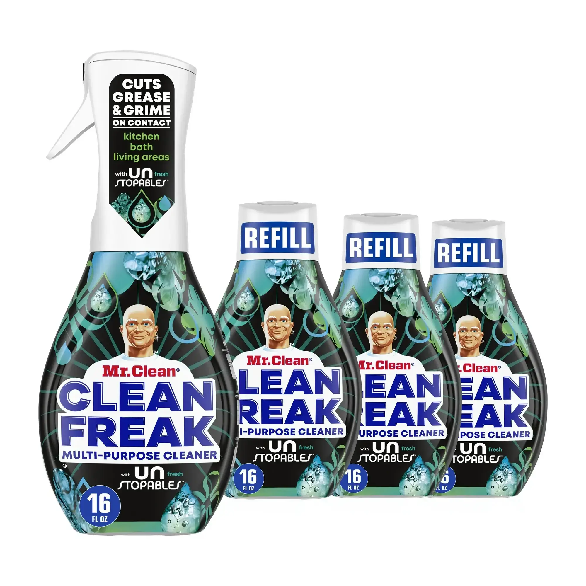 (Walmart) Save $4 on Mr. Clean Clean Freak Multi Surface Cleaning Spray ...